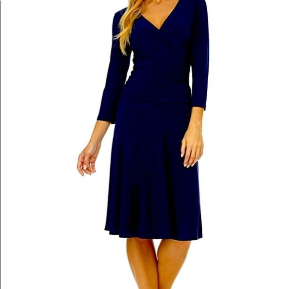 Rekucci | Dresses | Nwot Slimming Fit Flare Tummy Control Dress | Poshmark